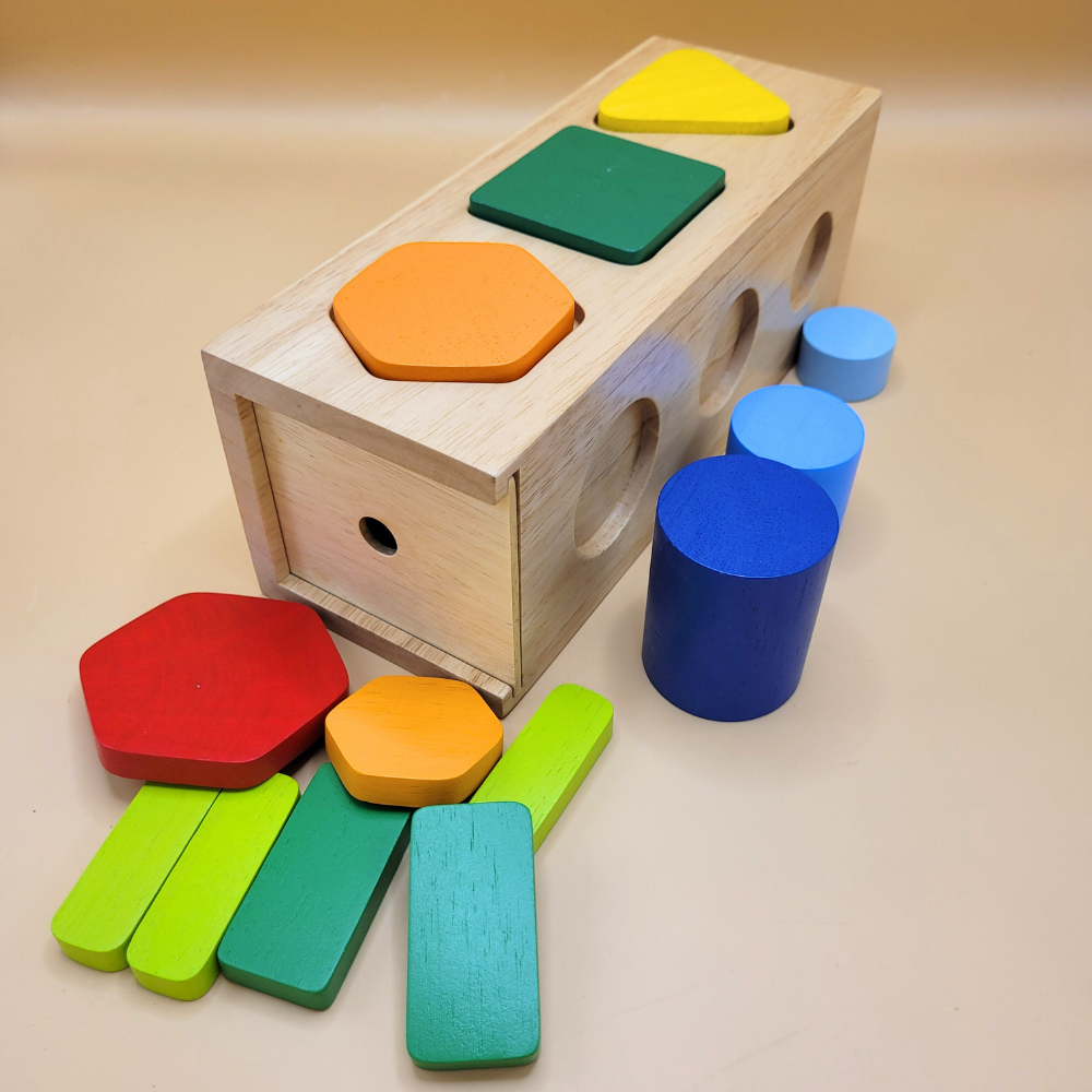 4 learning companion box| Wooden shape sorting |Best affordable toy