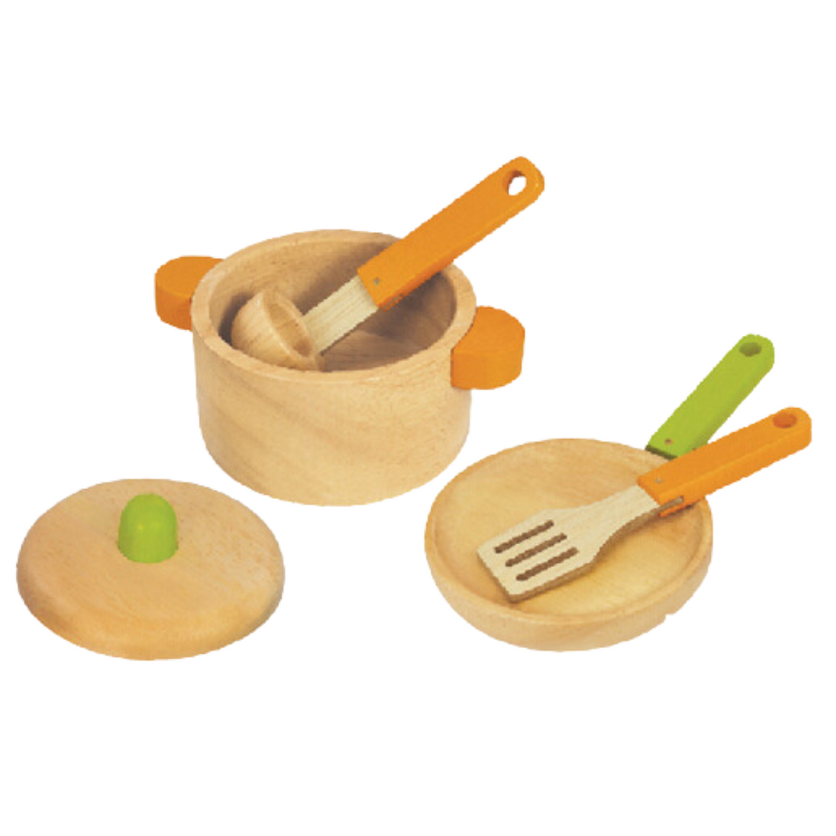 Wooden Cookware Set - Made In Thailand| Montessori Toys for schools